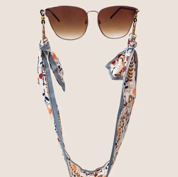 Accessories | Floral Eyewearmask Fabric Chain | Poshmark